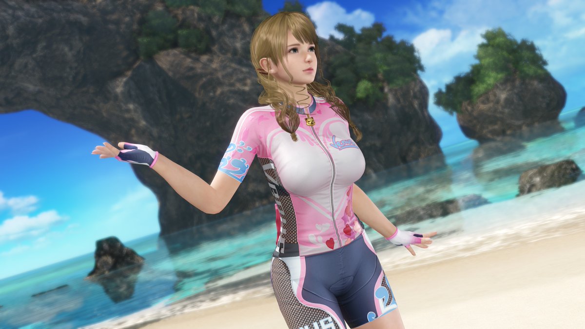 maro on Twitter: "今日のDMM。 ReShade版。 #DOAXVV #モニカ #ツール・ド・ヴィーナス"