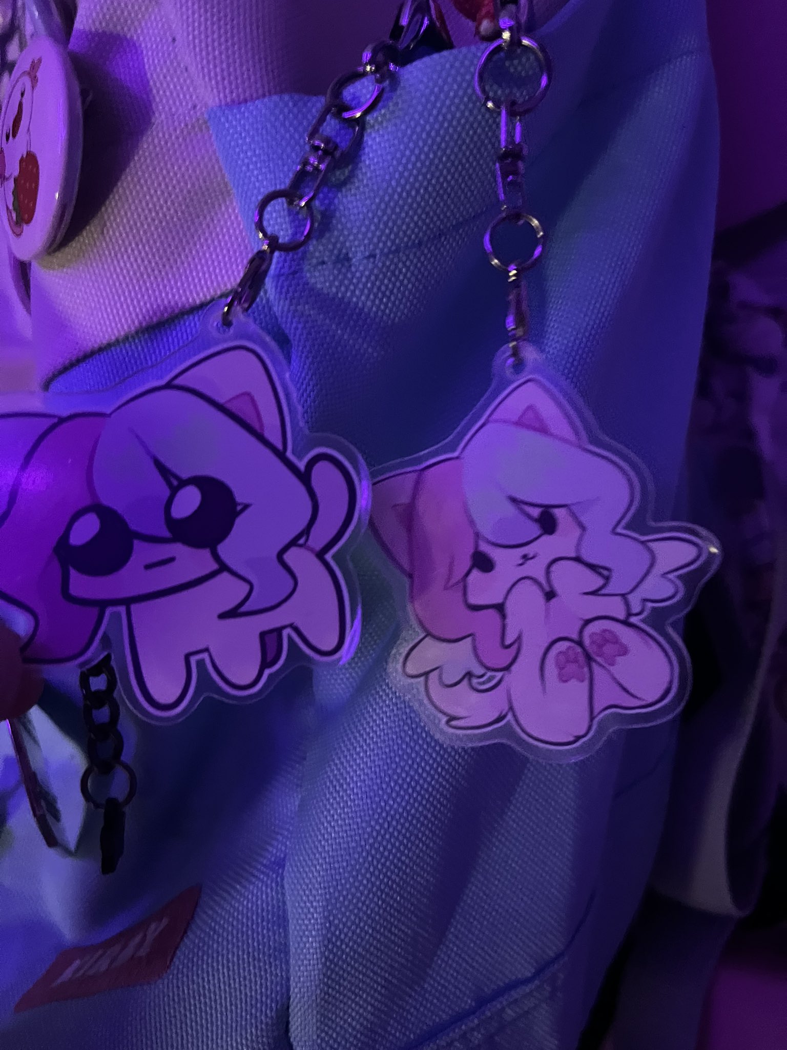 Sussy Kittens On Twitter Sxshely The Keychains Came So Cute 💜💖 Ovmdflg6ll
