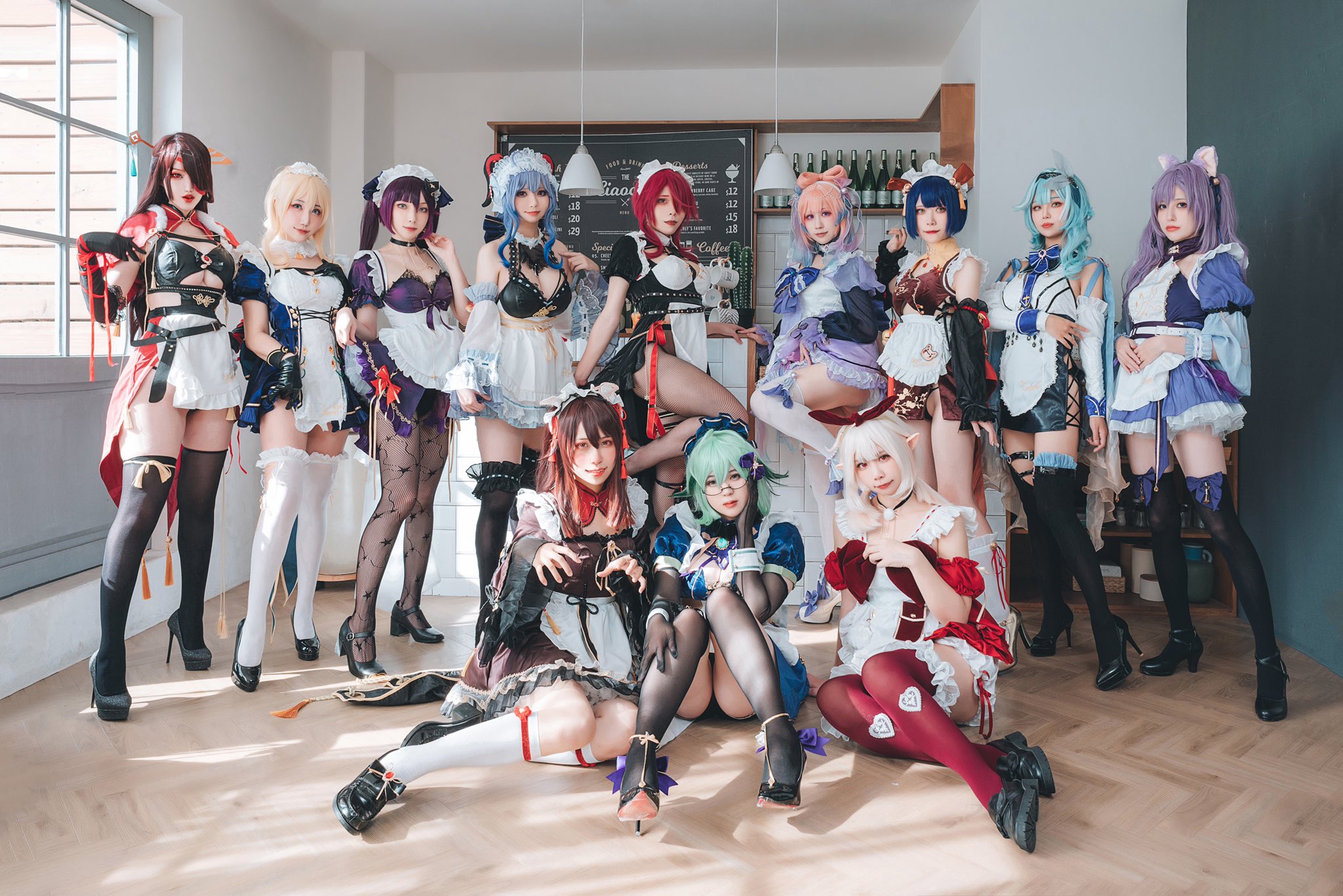 小空Sora on Twitter: "Beidou/@mingli_0906 Eula/@EaTingBoss Ganyu/@konkon6927 Hu Tao/@sumiishigami ...