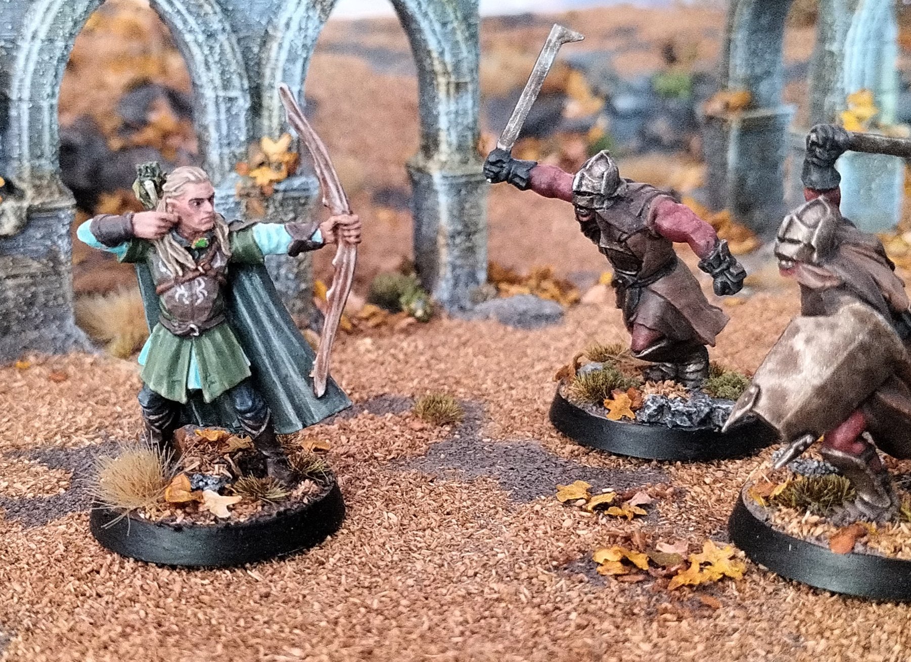 Legolas Shooting Orc