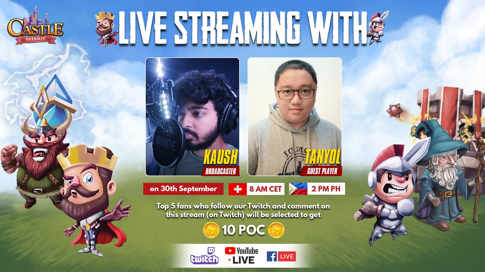 Pocket Arena - Web3 Esports & NFT marketplace on Twitter: "🚨Castle Defense goes live!! 🚨 Join ...