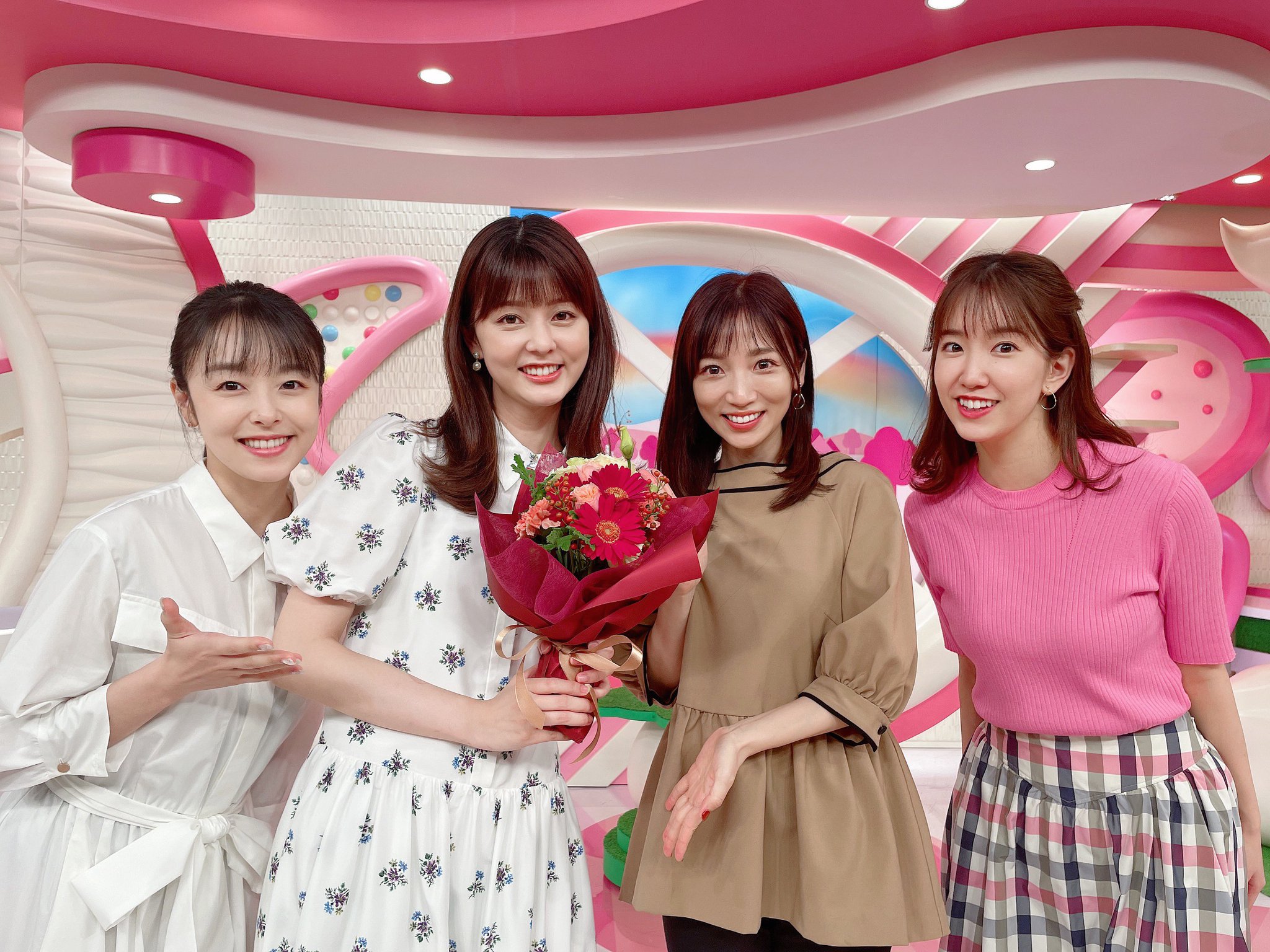 うおのめ波止場 on Twitter: "RT @atsuko_uchida_: サトリナちゃんが本日の放送でOha!4卒業となりました🌸3年半のお付き合い。仲良くなれて嬉しかった〜 またご飯 ...