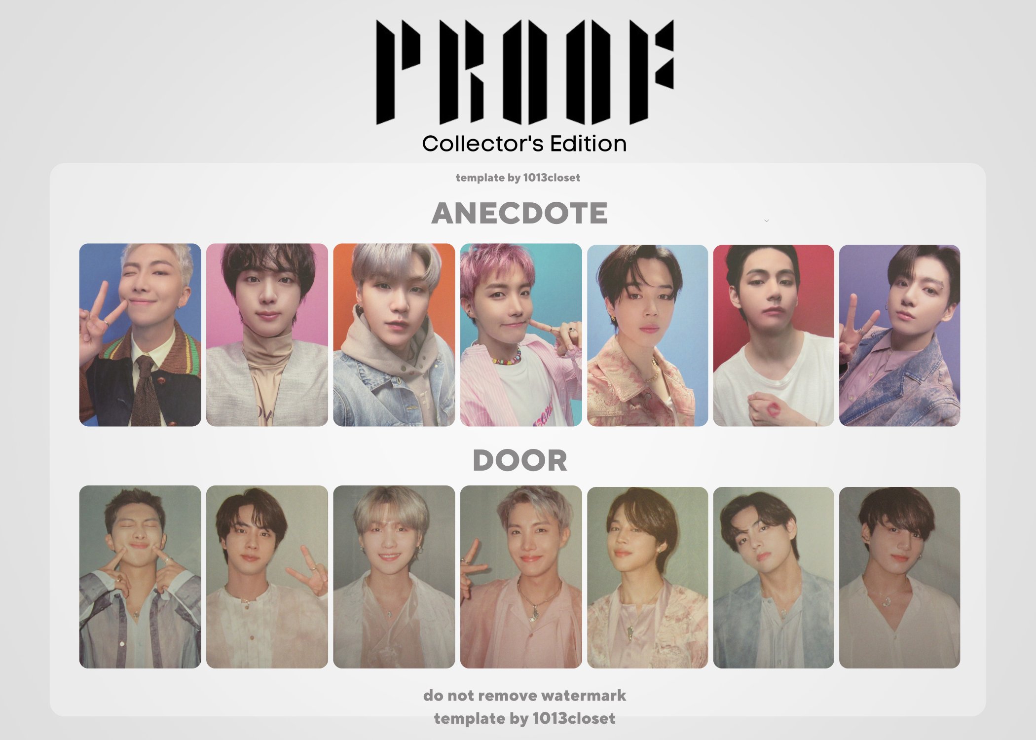 BTS Proof collector's Edition ランダムトレカ グク | www.ecuacionnatural.com