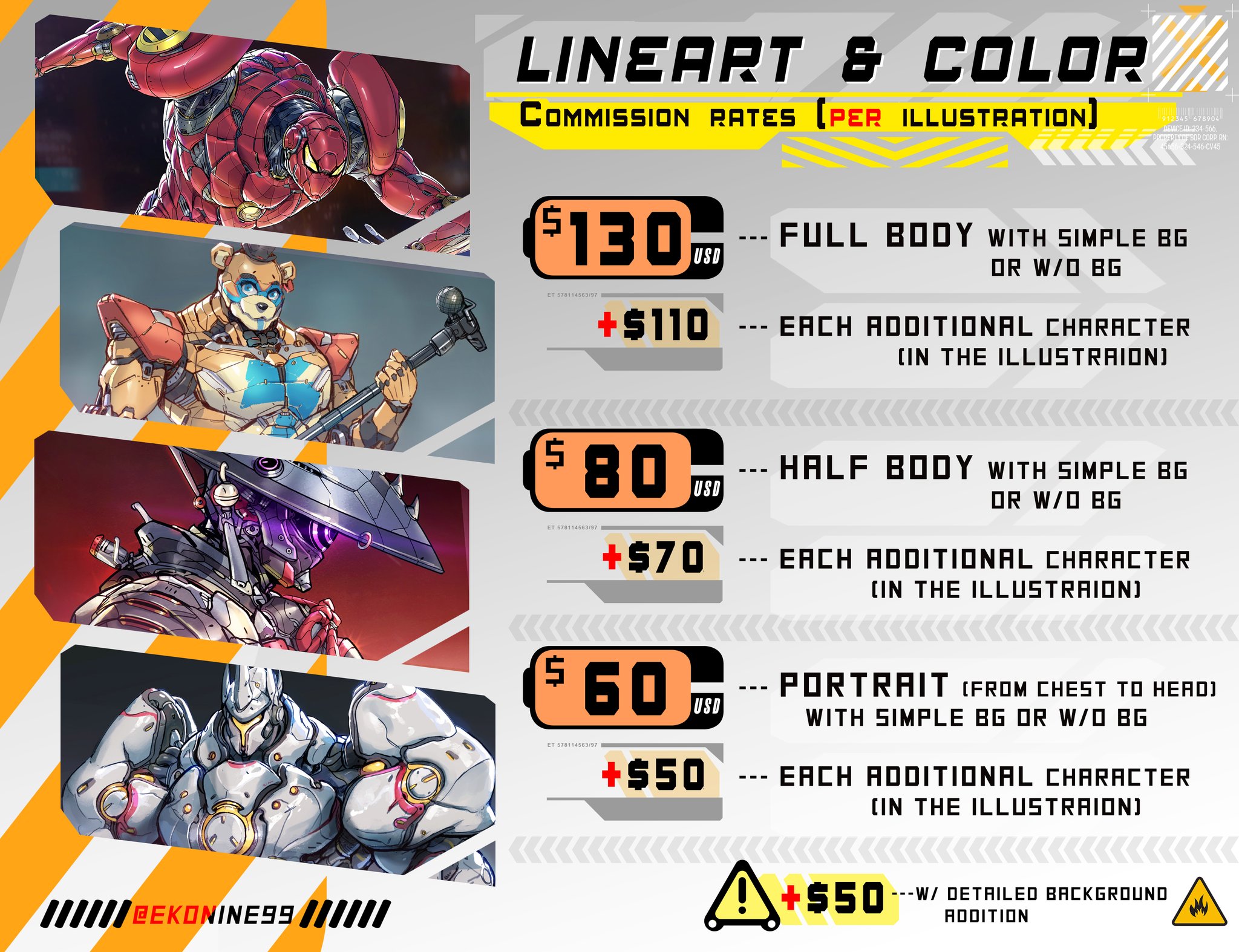 Eriko @Commissions (slots available) on Twitter: "Hey guys! Im glad to announce that Im ...