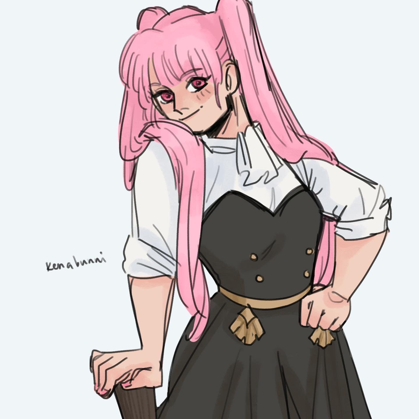 Kenna On Twitter Redraw Of Hilda From 2019 Fe3h