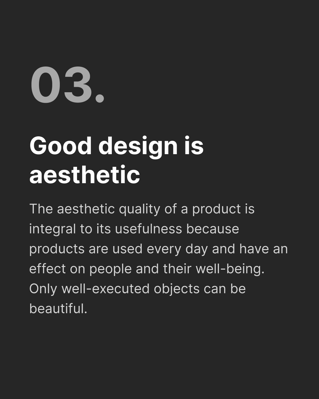 Adham Dannaway on Twitter: "🔟 Principles for Good Design By Dieter Rams 🧵 A thread 👇 #ui #ux # ...