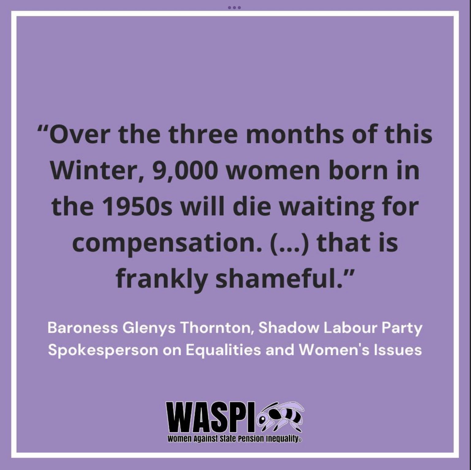 #WASPI Campaign on Twitter: "https://t.co/iNCH0qOlgc" / Twitter