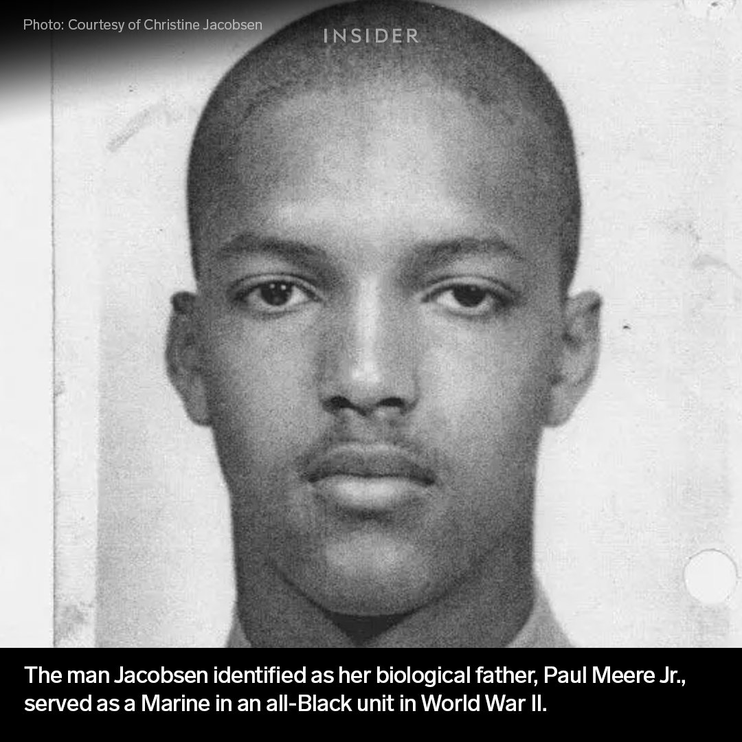 Her first cousin helped Jacobsen determine that her biological father ...