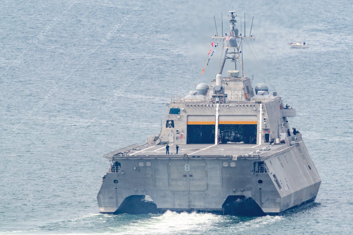 WarshipCam on Twitter: "USS Montgomery (LCS 8) Independence-variant littoral combat ship heading ...