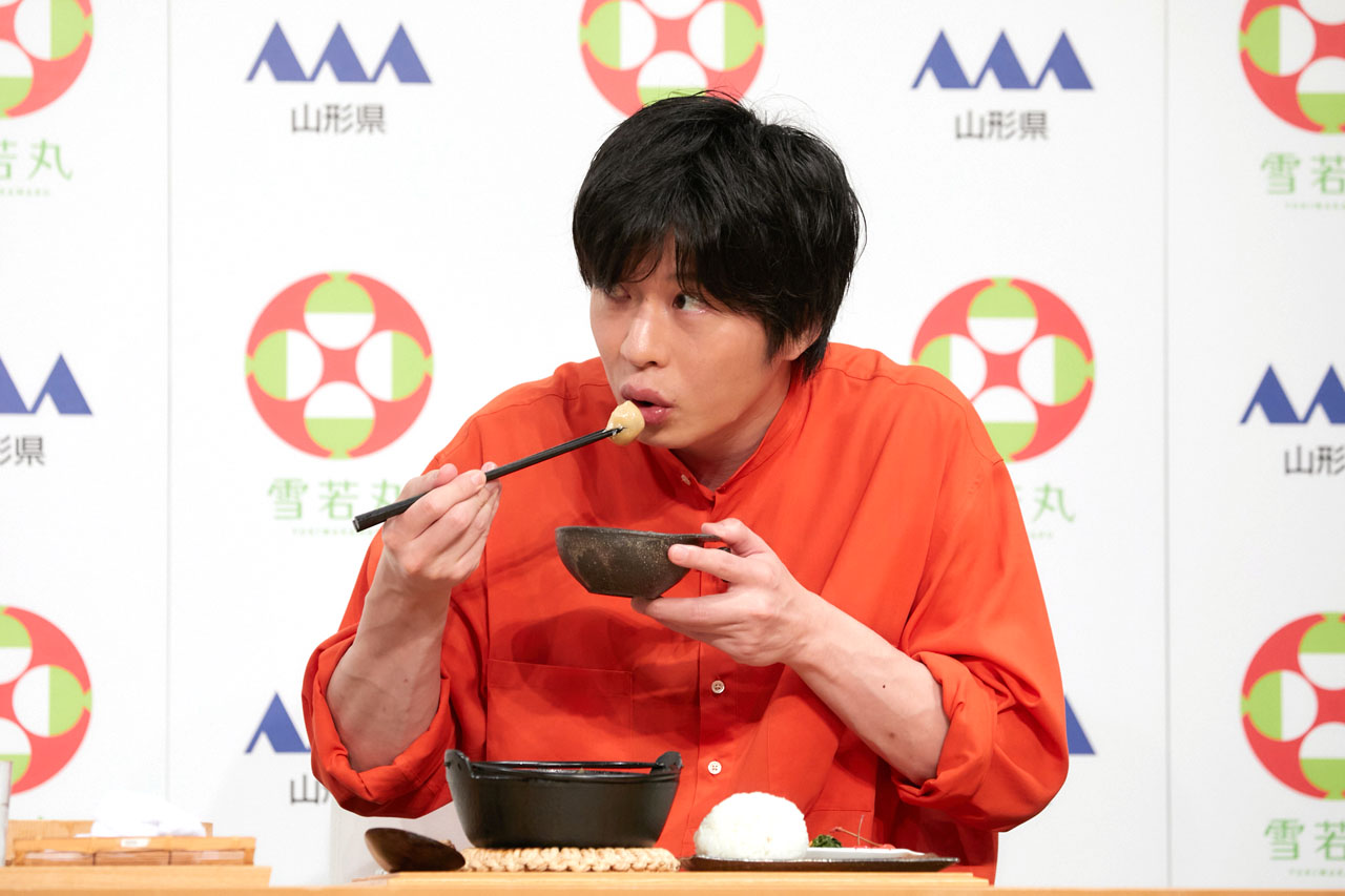 edgeline（エッジライン） on Twitter: "田中圭「雪若丸」イメキャラ5年目！好きなおにぎり具材発表も【原稿ロングめ・写真31枚追加2】 https://t.co ...