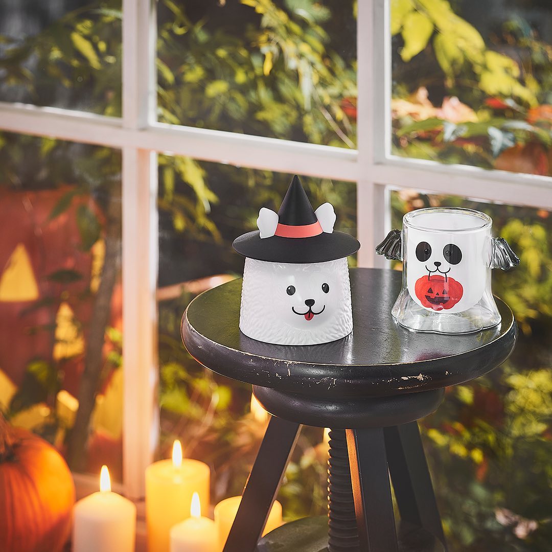 JOAH-韓国トレンド情報サイト- on Twitter: "韓国スタバのハロウィングッズが可愛すぎる🎃 マグカップ、グラス、スープマグ、タンブラーなど種類もたくさんあります😍 https ...