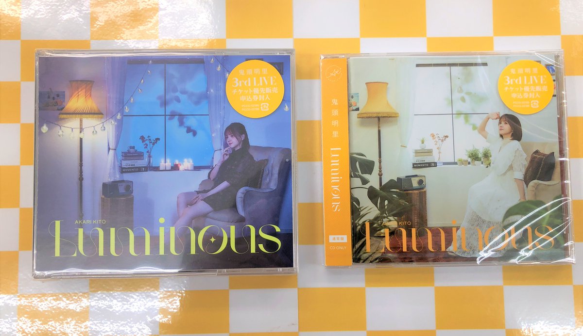鬼頭明里オフィシャルスタッフ On Twitter Rt Namba Gema 【cd】 鬼頭明里 2ndアルバム「luminous