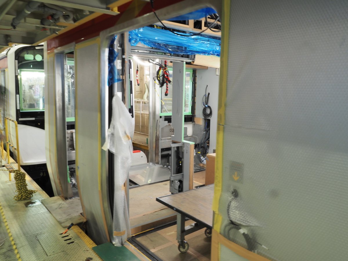 松の木 on Twitter: "RT @kobayac77m_007: 10月12日(水)、J－TREC新津[撮影禁止]。E235系,F-21編成は全部が揃う。写真は10/8(土)の一般公開 ...