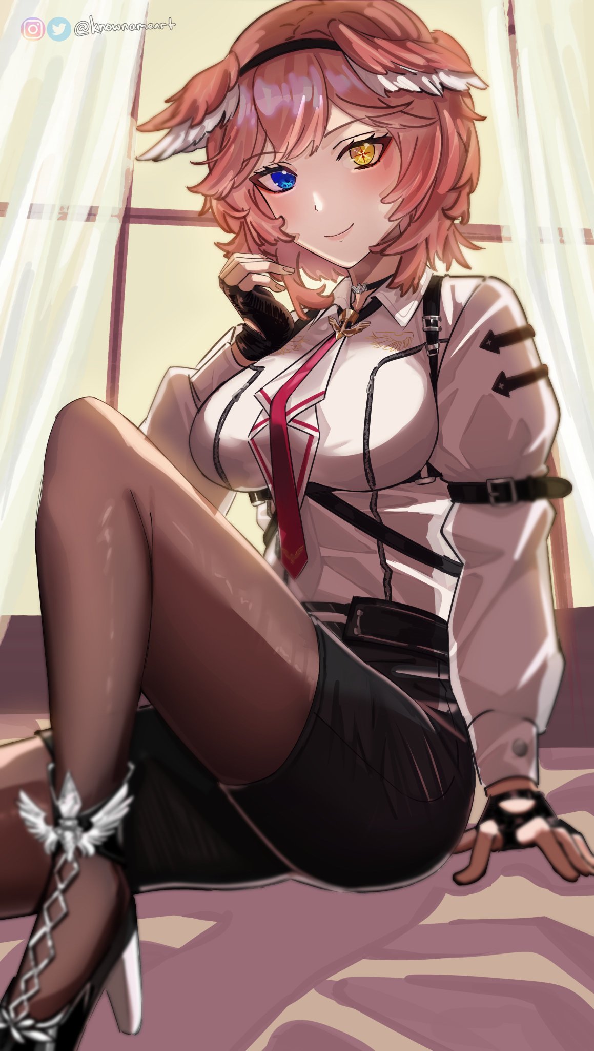 Knowname on Twitter: "Luilui 🥀😊 visiting family for a couple weeks, so mini hiatus on drawings >