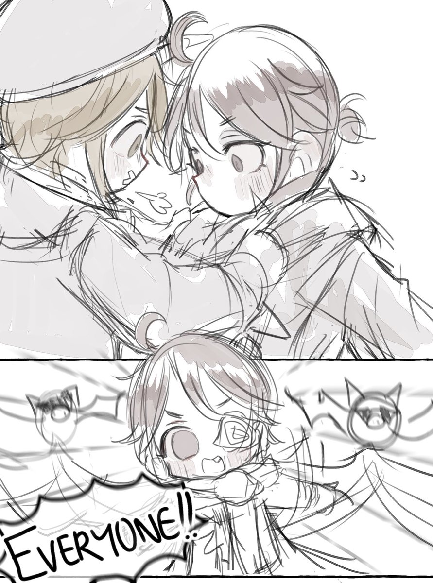 「fly him to the moon and let the visitors take care of the bb」matchavonの漫画