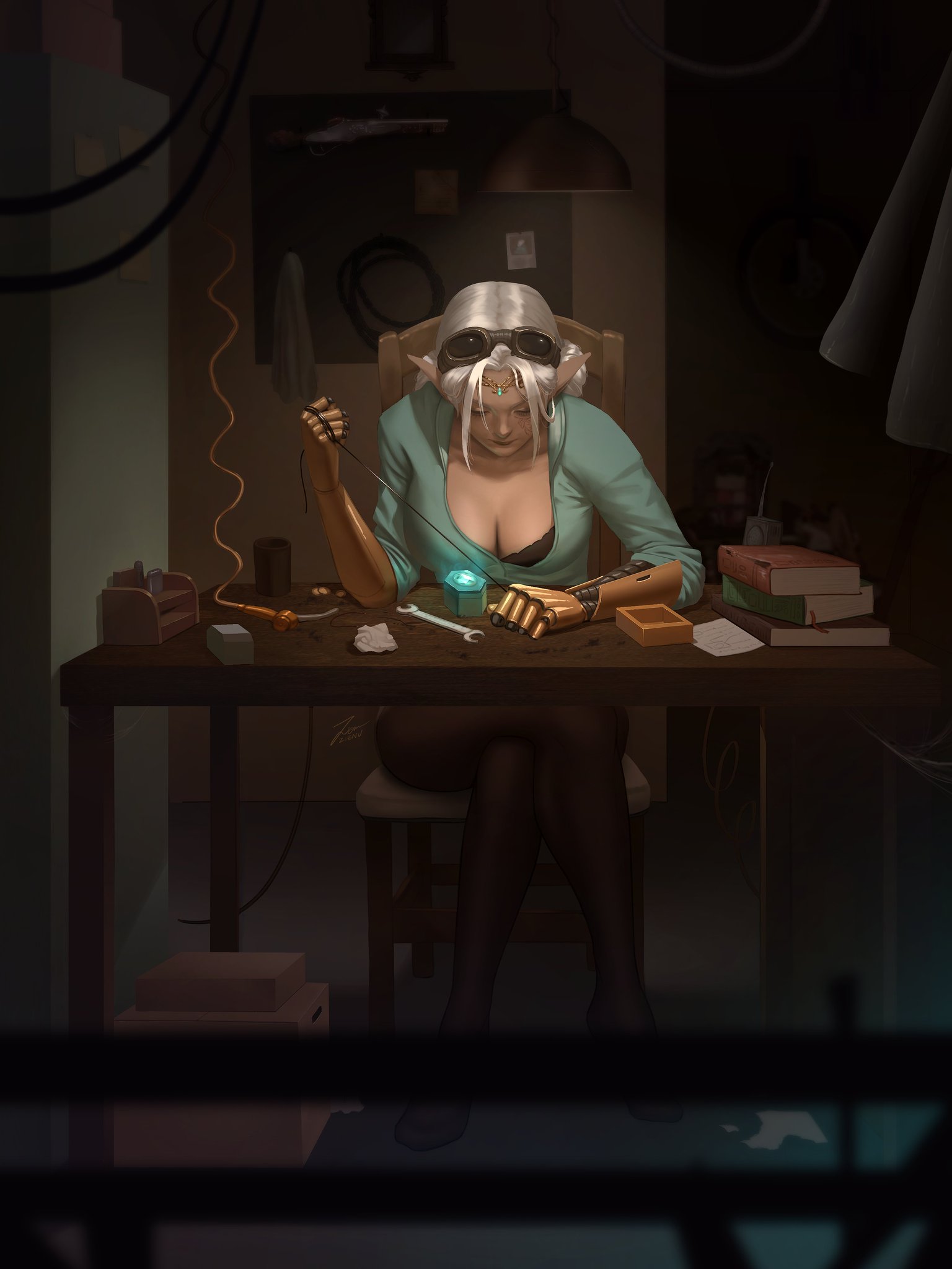 Zienu | COMMISSION IS OPEN on Twitter: "Hi #PortfolioDay !! I'm Zienu, concept/character artist ...