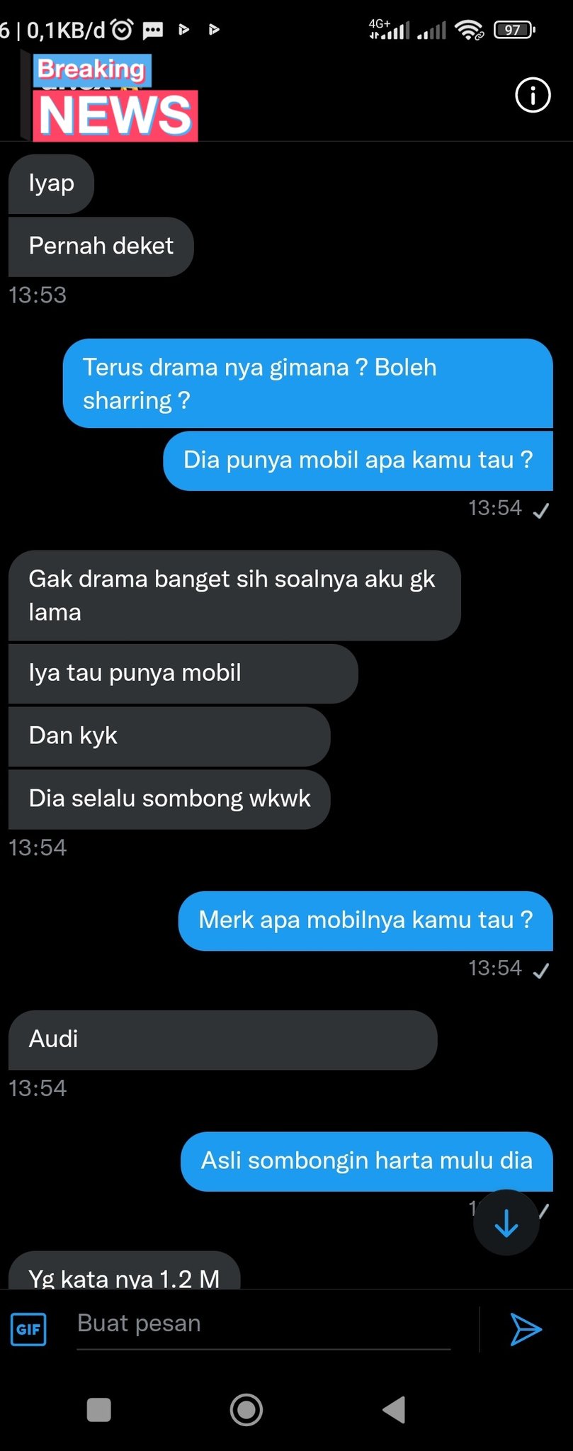 YourFavBoy on Twitter: "Wahhh muncul 1 nih orsngnyg pernah deket sama dia. Emang bener yah dia ...