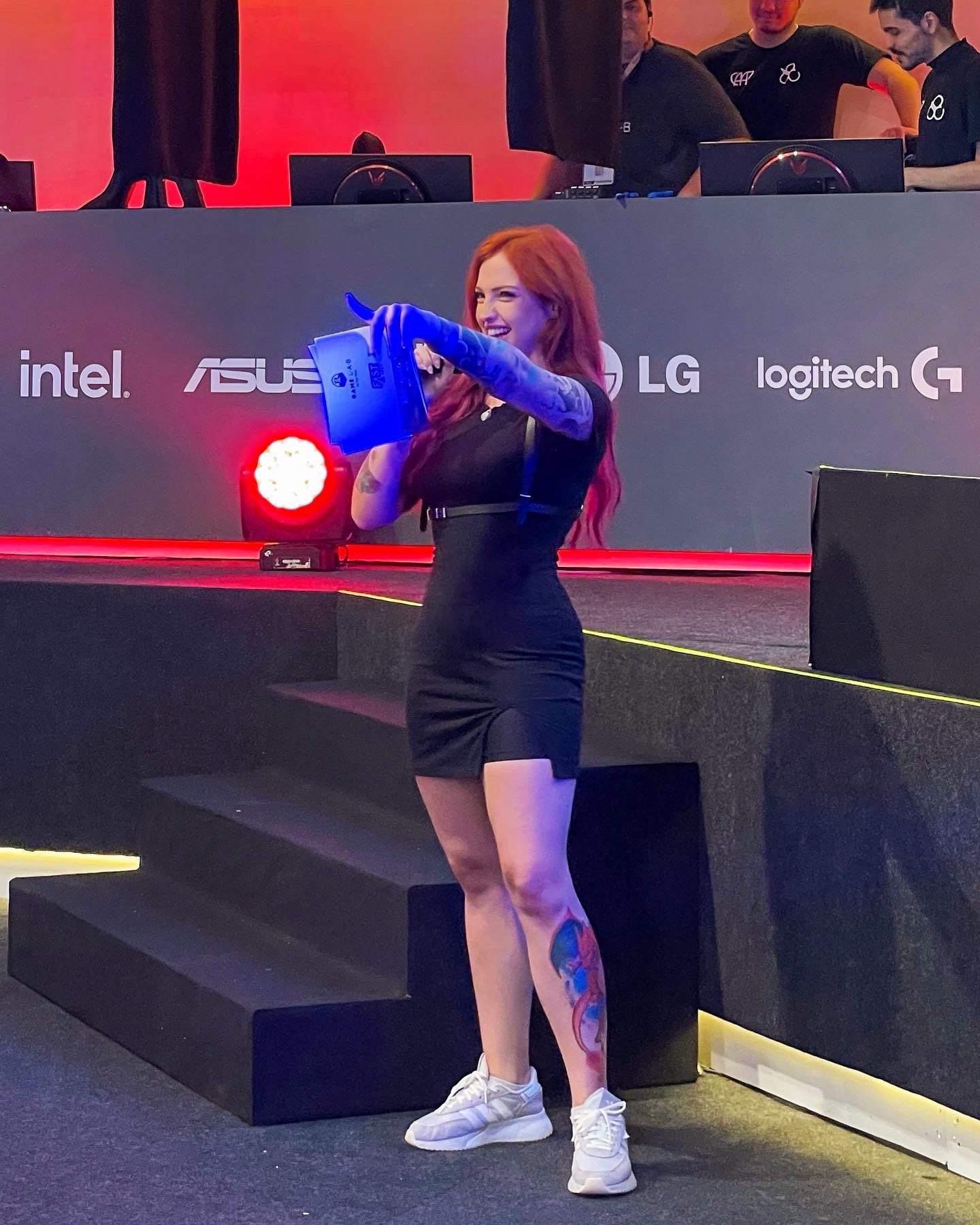 Alice On Twitter Pra Registrar No Palco Da Fast Shop 🫶