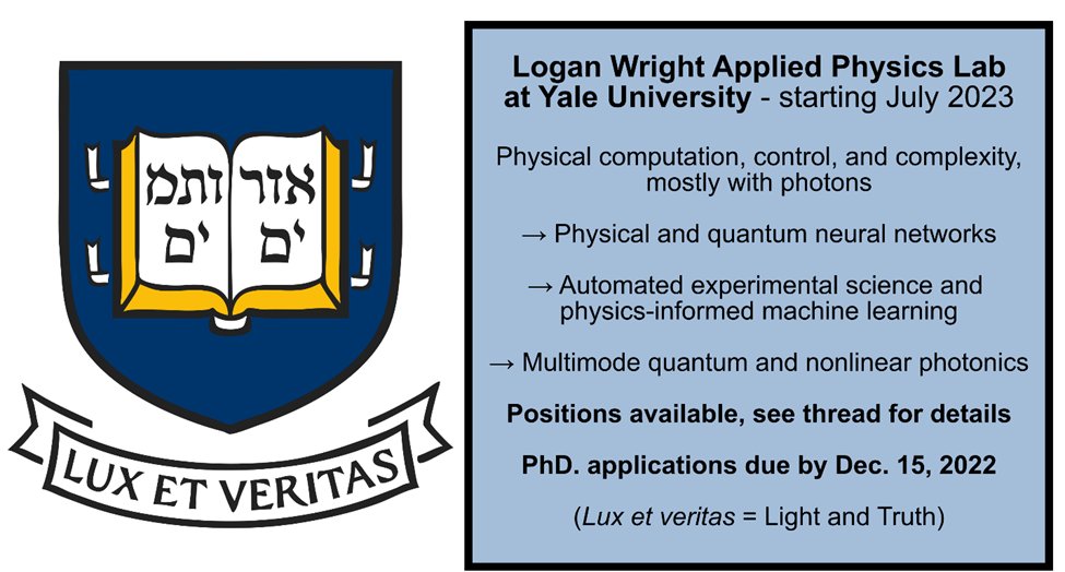 Logan G Wright on Twitter: "Grateful and excited to announce I’ll be joining the faculty and ...