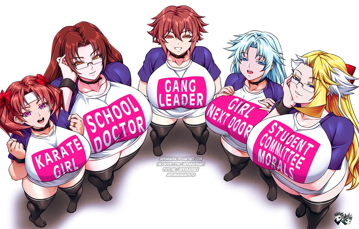 Jadenkaiba-ジェイデンカイバ🔞 on Twitter: "Yui-Ohh~! Meet the Girls! Yui Rakkuza - Gang Leader Shilpie ...