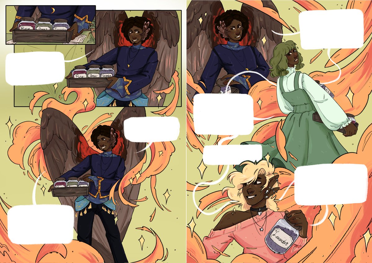 「hii #PortfolioDay !! I'm a character designer/comics artist/」Aiden ...