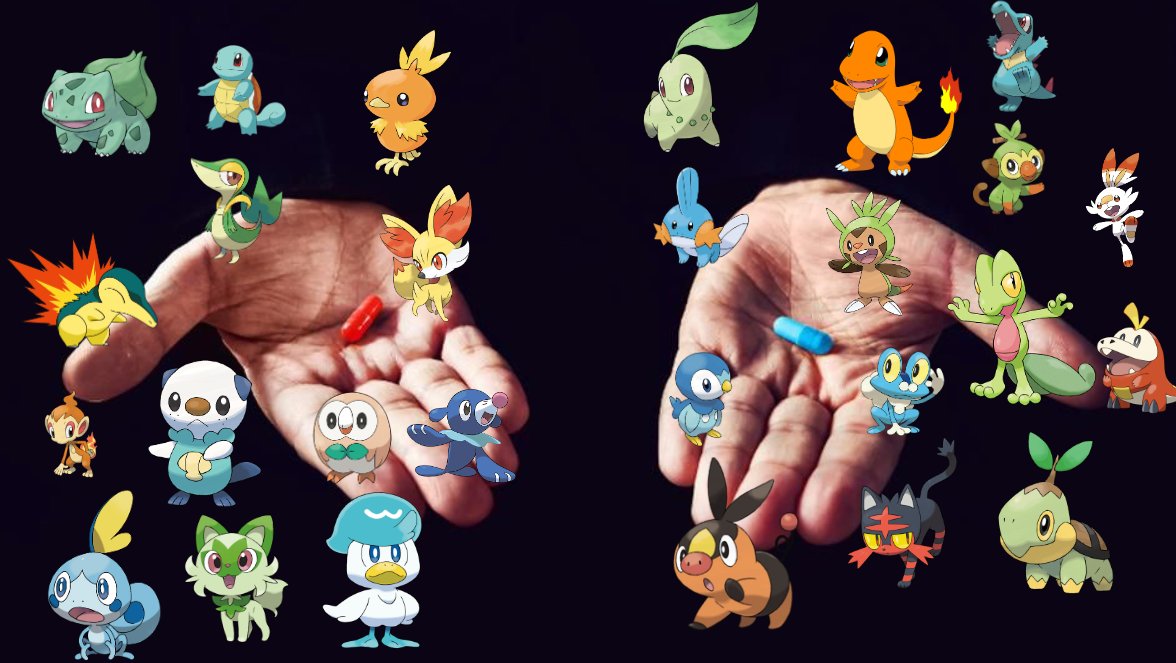 Pokemon Red Starters