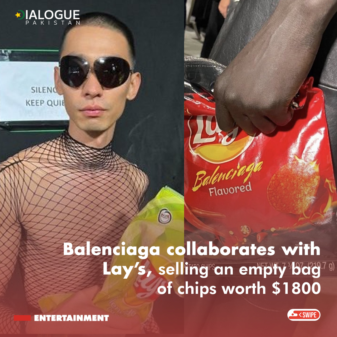 Dialogue Pakistan on Twitter: "Famous Spanish fashion brand Balenciaga collaborated with ...