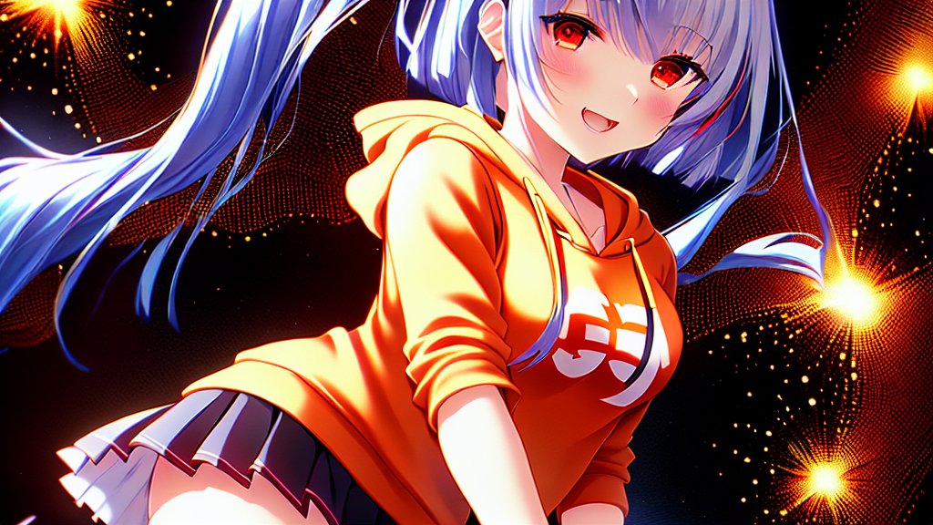 なかやま on Twitter: "対話です たぶんポニーテールだと思う #stablediffusion #waifudiffusion #trinart # ...