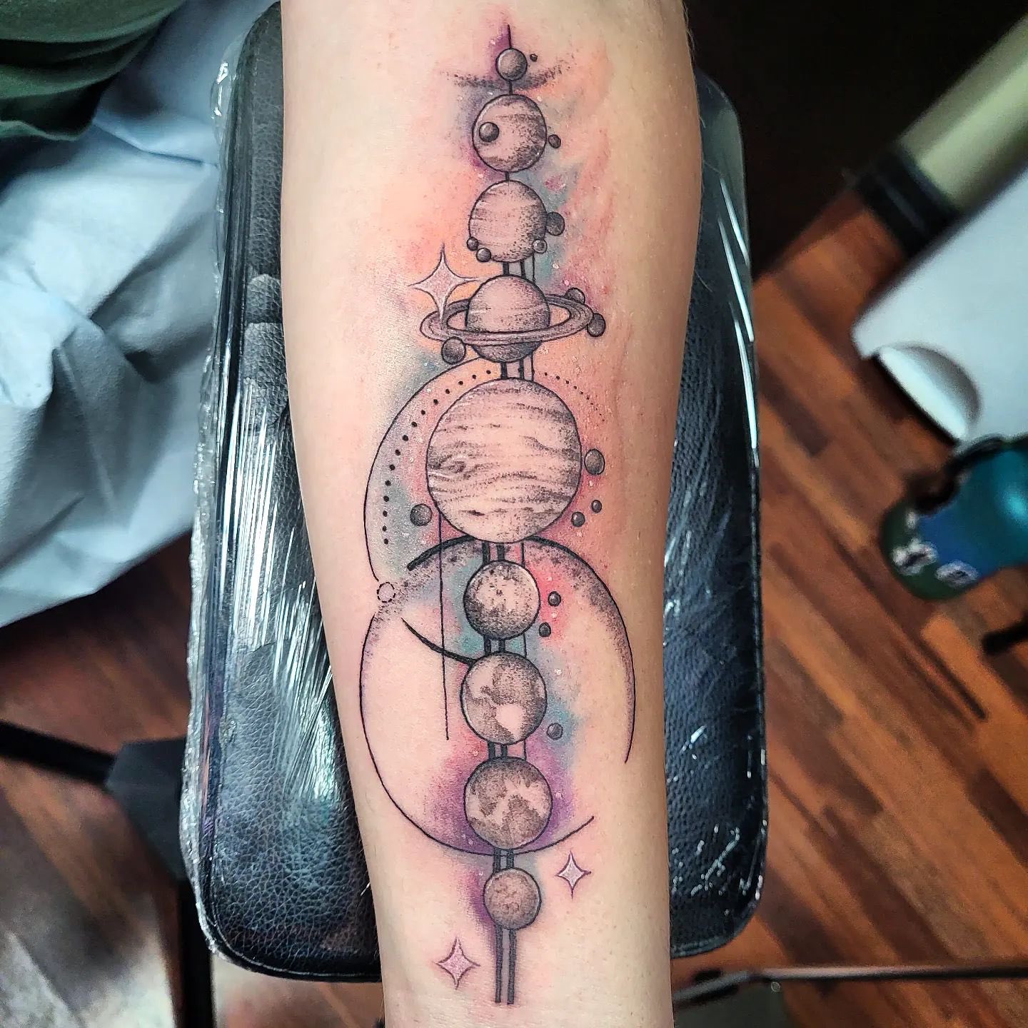 Solar System Back Tattoo 90 Solar System Tattoo Designs For Your