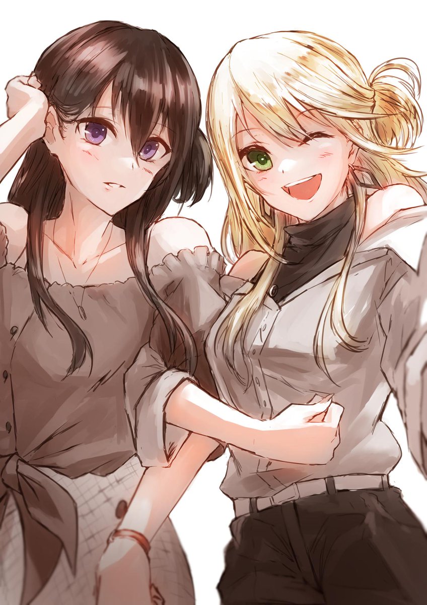 AMY-Scans on Twitter: "RT @AceYuriBot: http://pixiv.net/member_illust.php?mode=medium&illust_id ...