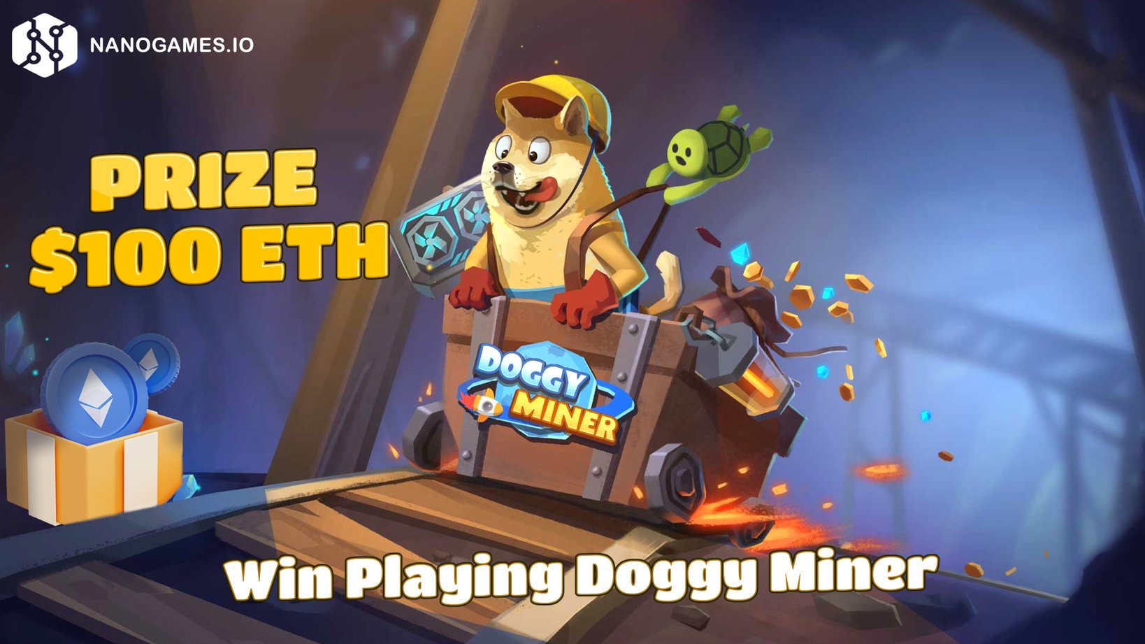 NanoGames.io on Twitter: "Our featured game of the week is "Doggy Miner"🕹 🏆5 random players ...