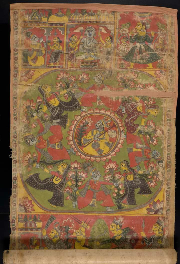 The tradition of story-telling using scrolls is an ancient one in India ...