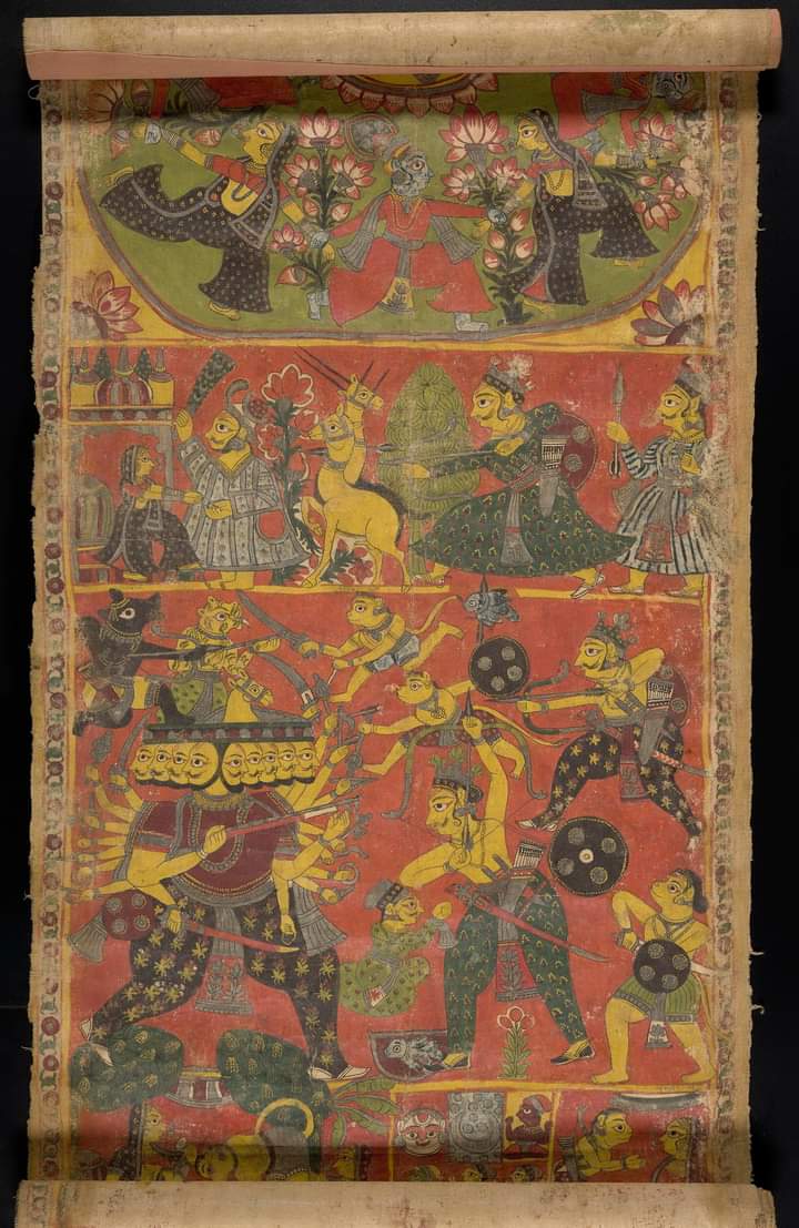 The tradition of story-telling using scrolls is an ancient one in India ...