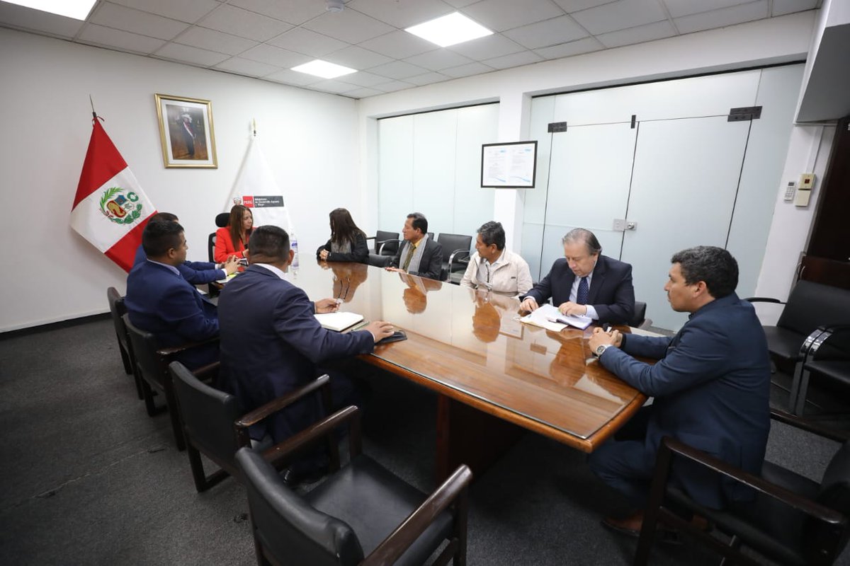 MIDAGRI - PERÚ on Twitter: "Ministra Patricia Ocampo se reunió con la congresista ...