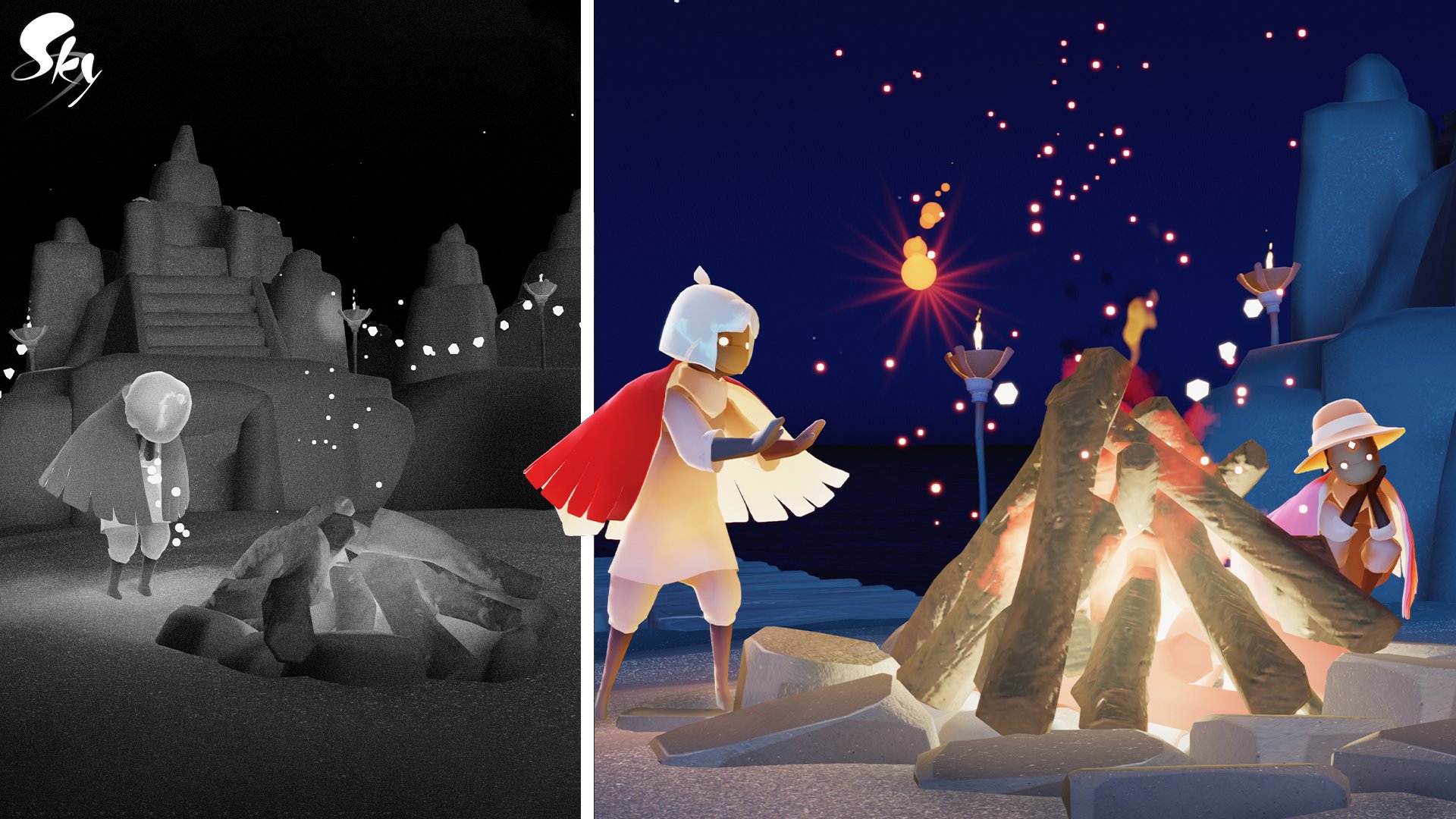 Sky: Children of the Light on Twitter: "All it takes is a good friend and some light to turn ...