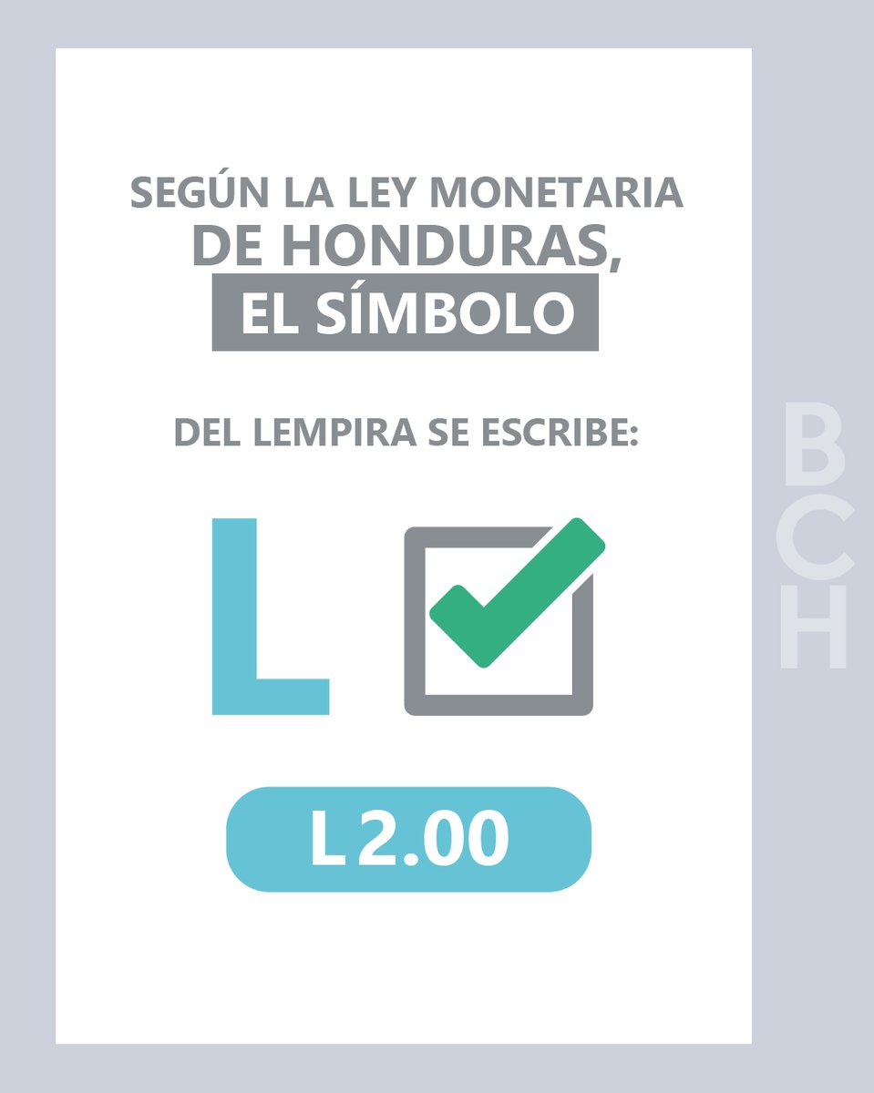Símbolo Lempira Hondureño