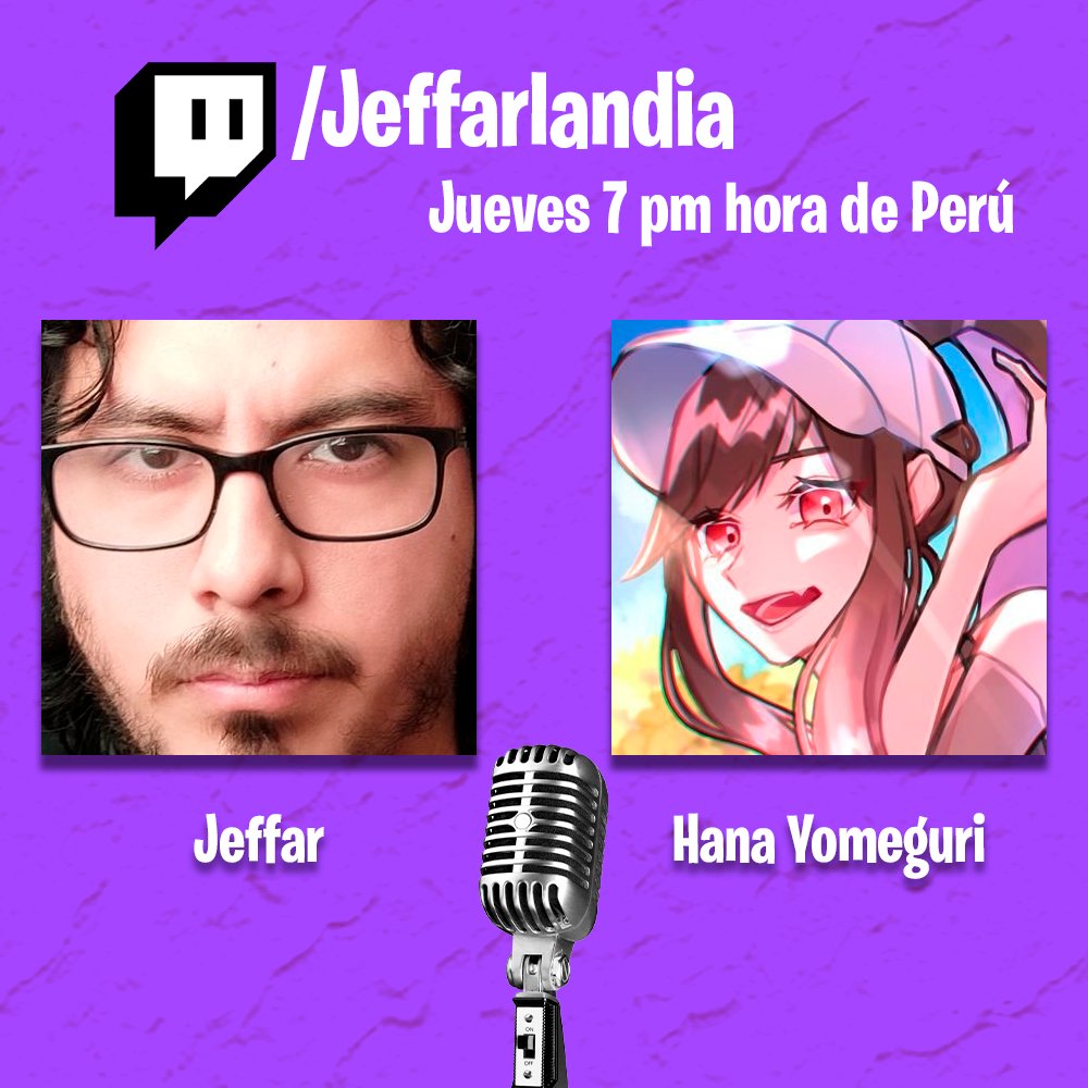 Ministerio de Vtubers del Perú on Twitter: "RT @JeffarVlogs: Mañana a las 7 pm en mi canal de ...