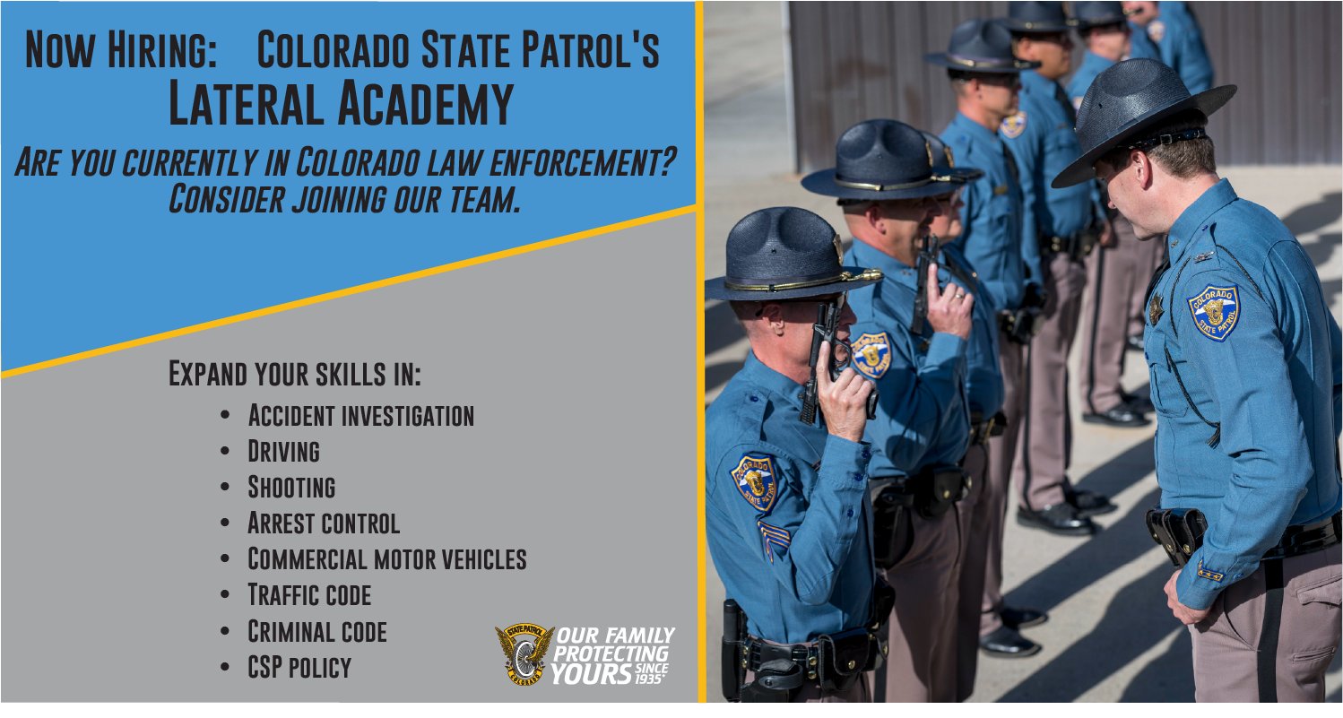 Colorado State Police Uniform New Leader Of Colorado State Patrol