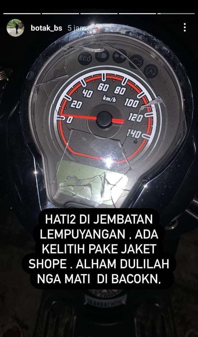Ig Merapi Uncover On Twitter Min Temen Ku Abis Korban Klitih Jam