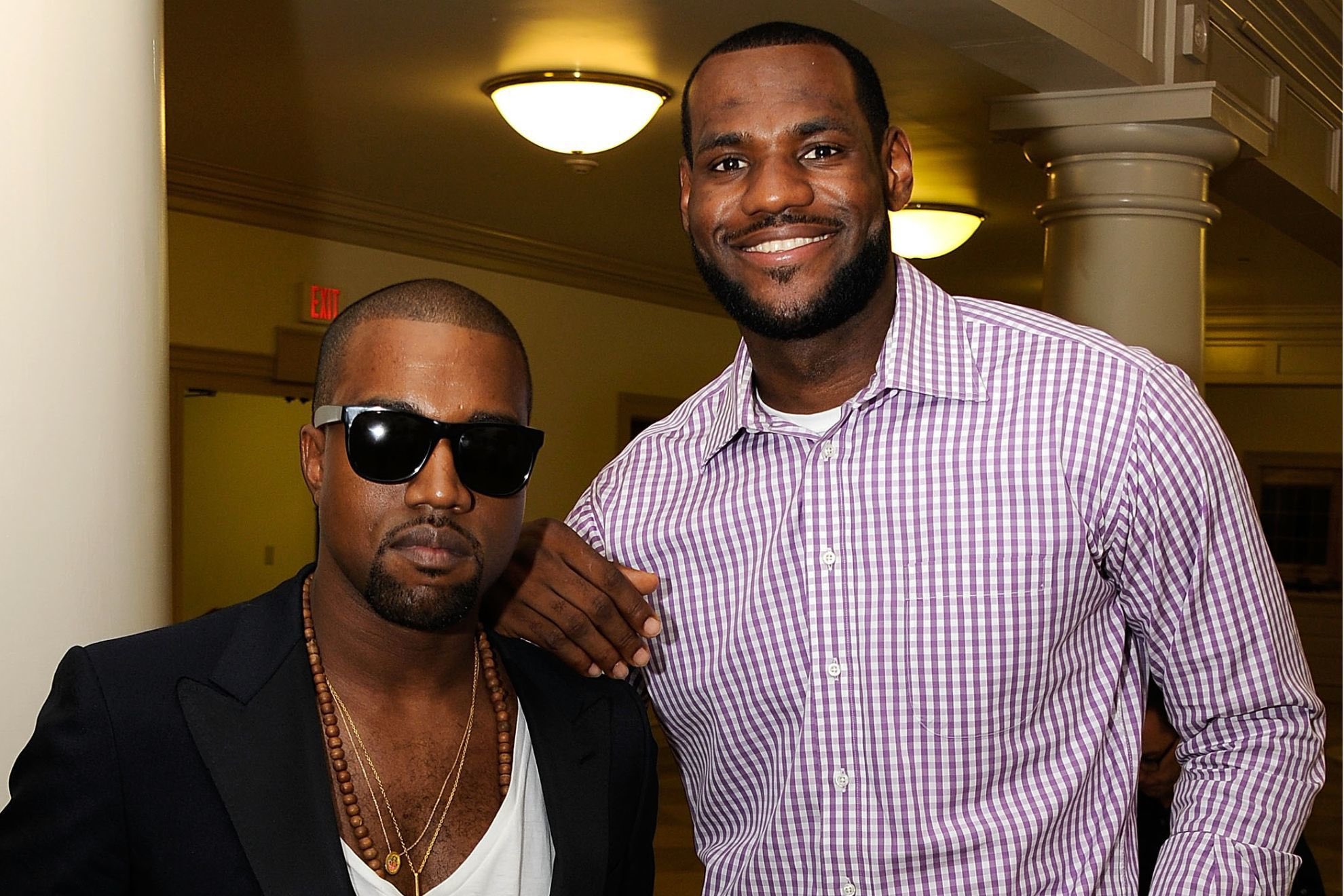 RapTV on Twitter: "LeBron James pulled an episode of “The Shop” featuring Kanye West due to West ...