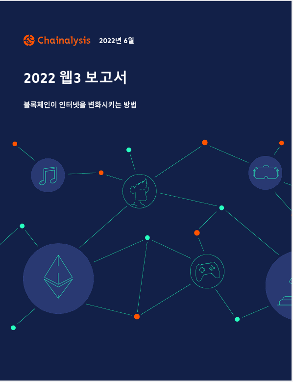 inger l 잉어 on Twitter: "1/ 블록체인 관련 데이터 분석 업체 @chainalysis에서 web3 보고서 국문 버전을 출시했네요. 디파이, NFT, DAO ...