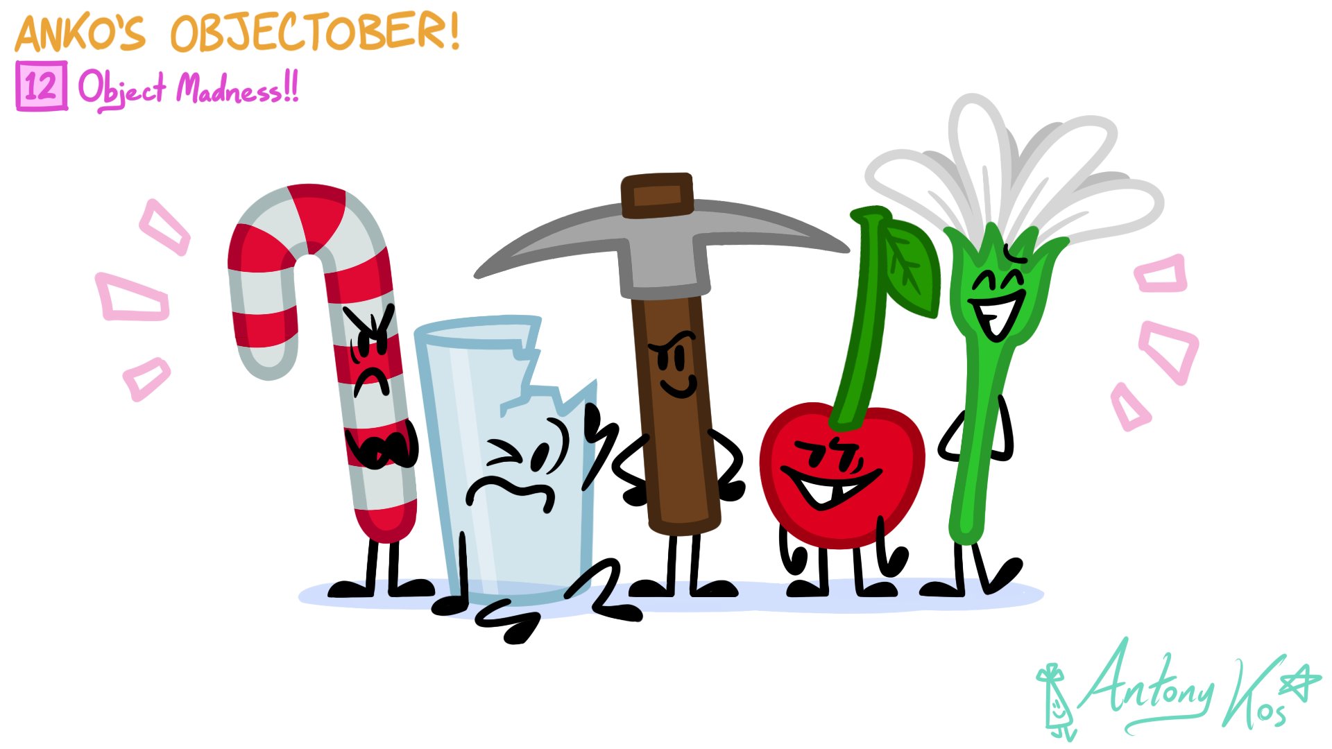 Antony Kos on Twitter: "#objectober2022 DAY 12! You chose #13, which is... Object Madness!! by ...