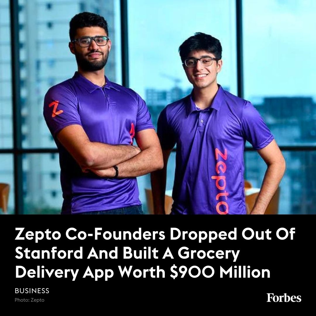 Less than two years after dropping out of Stanford, Aadit Palicha and Kaivalya Vohra have built ...