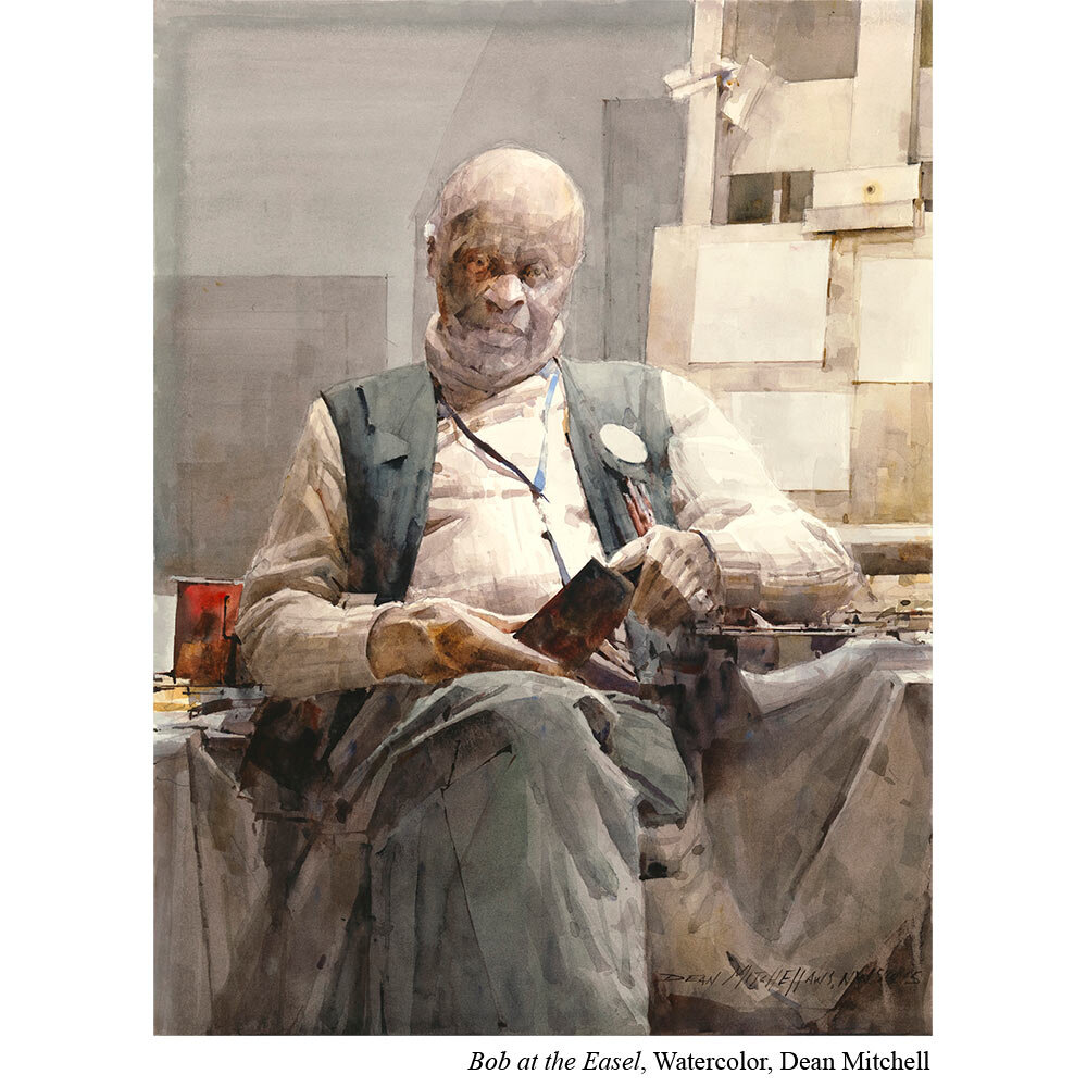 「Dean Mitchellワイエスからの影響顕著なアメリカの画家。油彩、アクリル」|Yudai Deguchiのイラスト