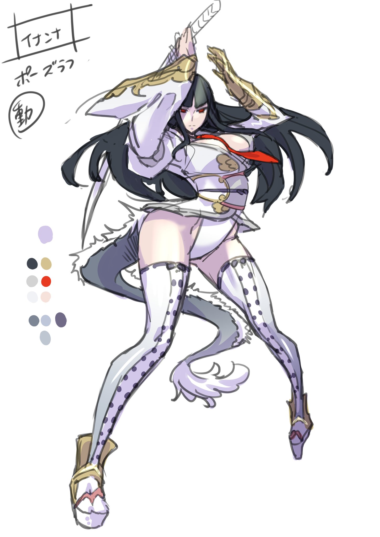 zunta / yuztan Skeb停止中 on Twitter: "イナンナのラフを貼ってゆくよ https://t.co/7CvmYCynEO" / Twitter