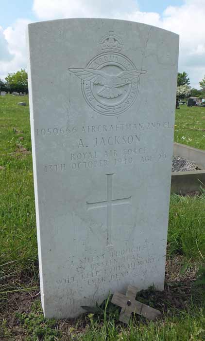 Pippa Ettore on Twitter: "Lost his life this day 13th. October 1940. AC2 Arthur Jackson. One of ...