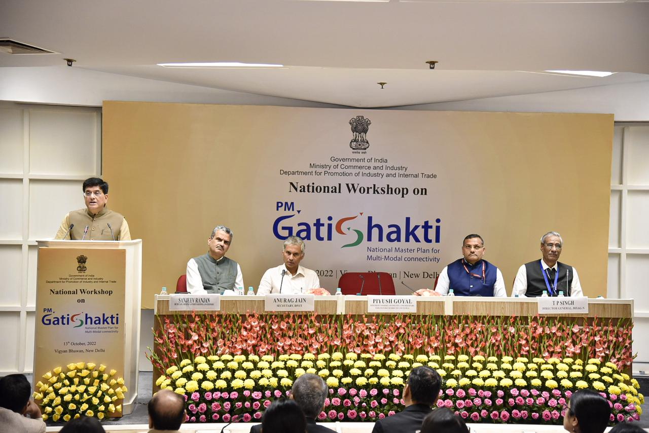 Piyush Goyal on Twitter: "Redesigning growth with PM GatiShakti. Released Logistics Ease Across ...