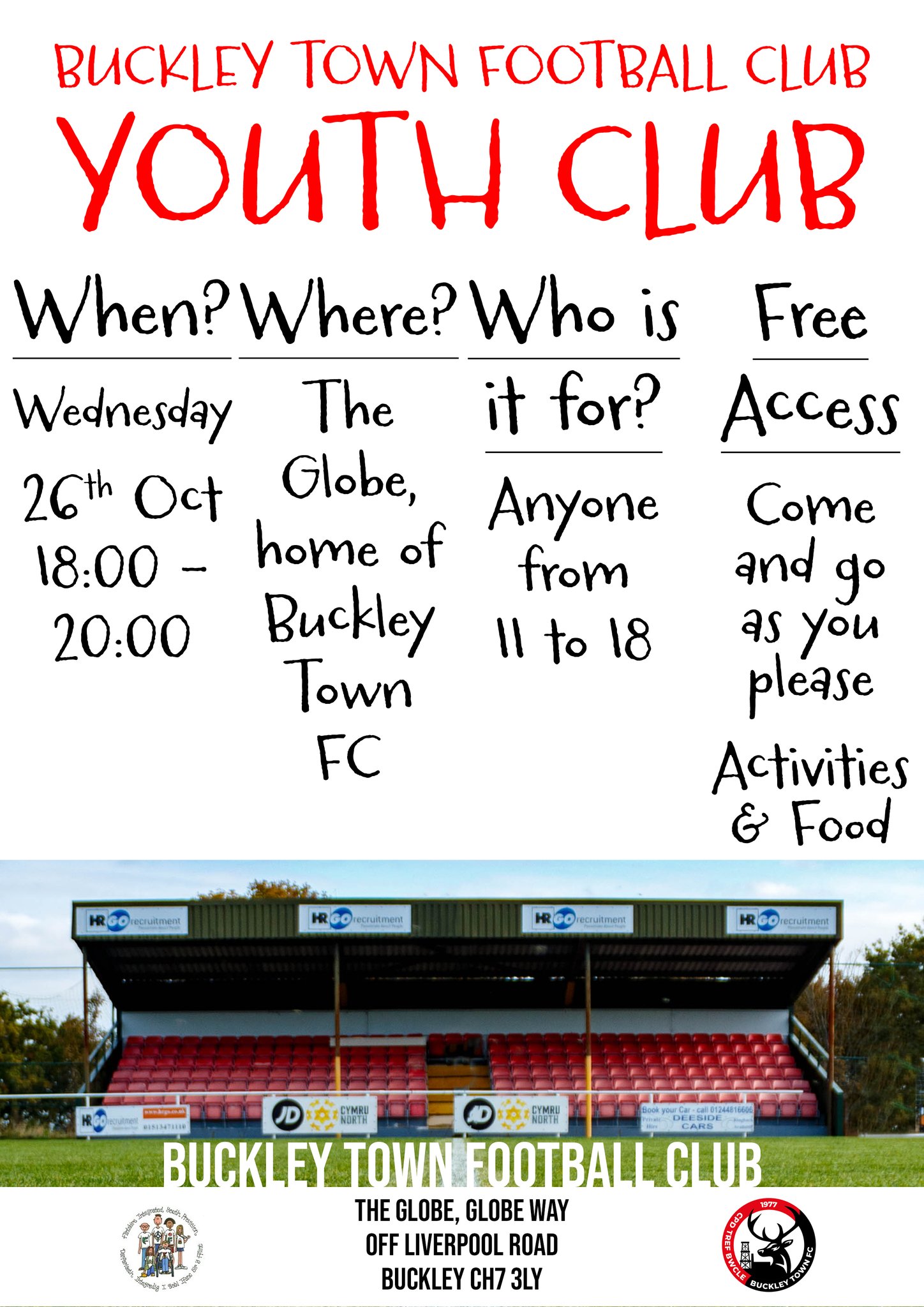 Buckley Town Football Club Up The Bucks On Twitter A Date For The