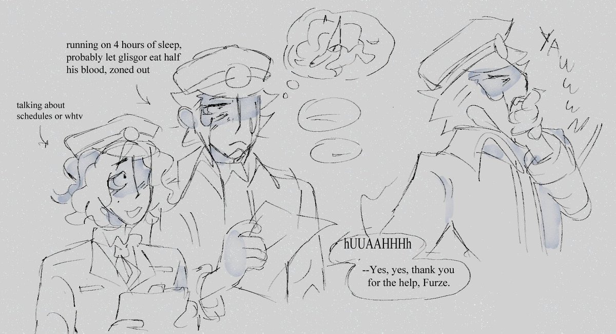 「whos he talking to 」Hooved peets 🐑🐐🐄の漫画