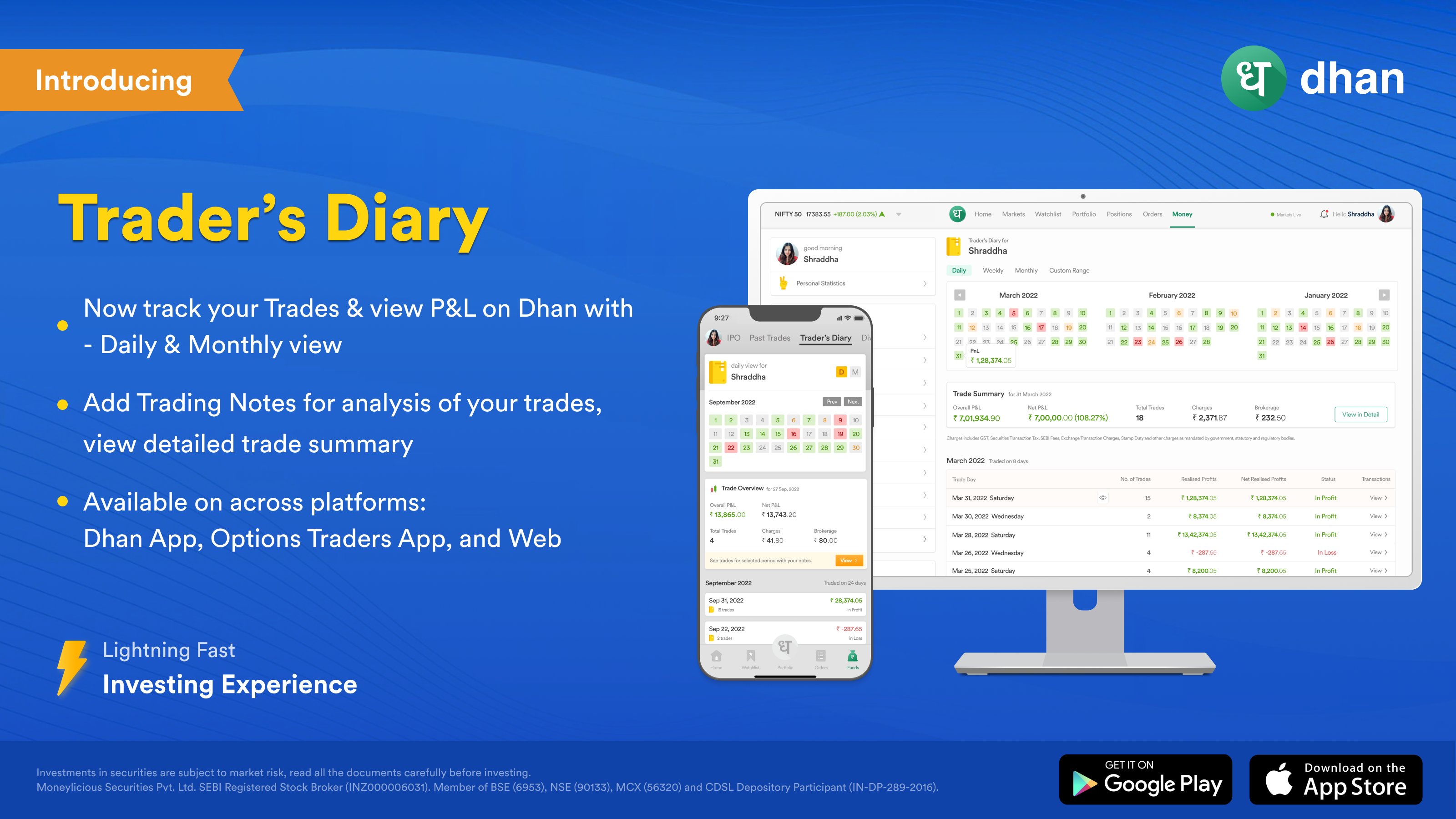 Dhan - Lightning Fast ⚡️ (@DhanHQ) / Twitter